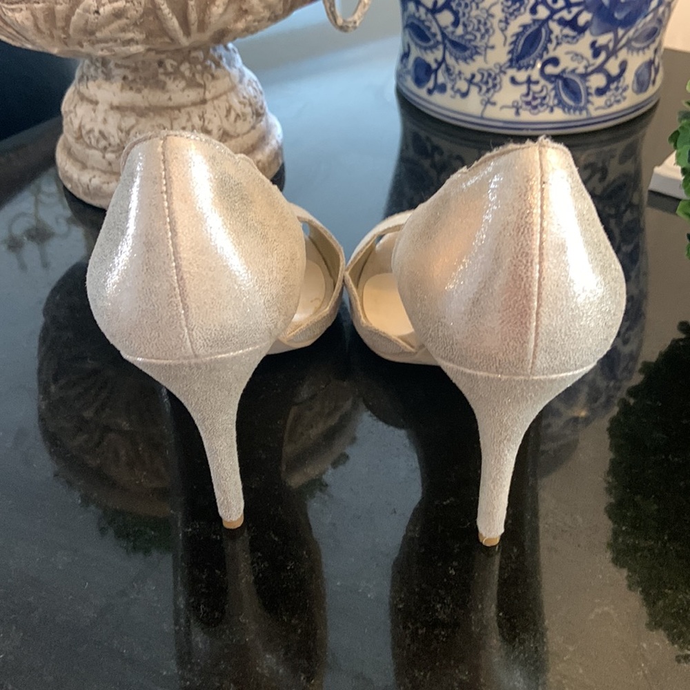 Gold David Bridal Shoe - Gem